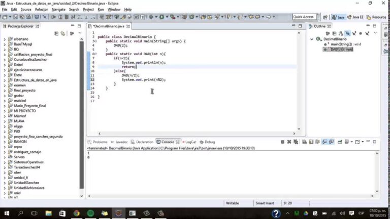 Dominando la Conversión Decimal-Binario en Java | TODO CALCULADORAS