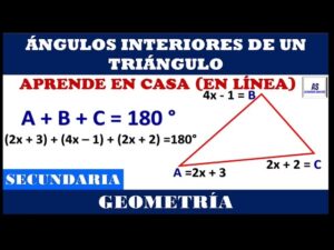 El Secreto de los 180°: Demostrando la Suma de Ángulos de un Triángulo ...