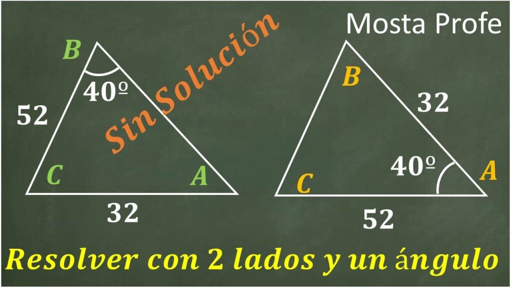 Cómo Calcular el Ángulo de un Triángulo con Dos Lados Conocidos | TODO ...