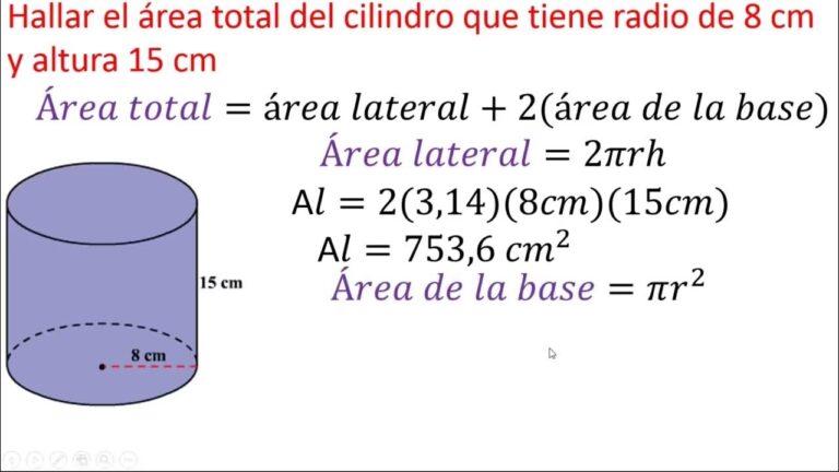 Área Lateral de un Cilindro: Guía Completa | TODO CALCULADORAS