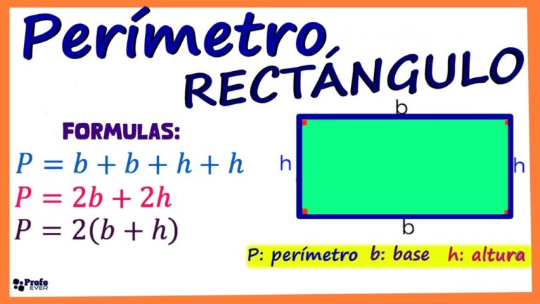 Perímetro del Rectángulo: Fórmula y Aplicaciones | TODO CALCULADORAS